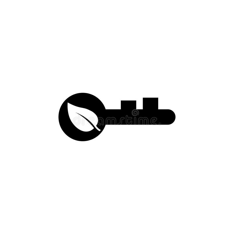 Key for Electric Car or Ecohouse Flat Vector Icon Stock Vector ...