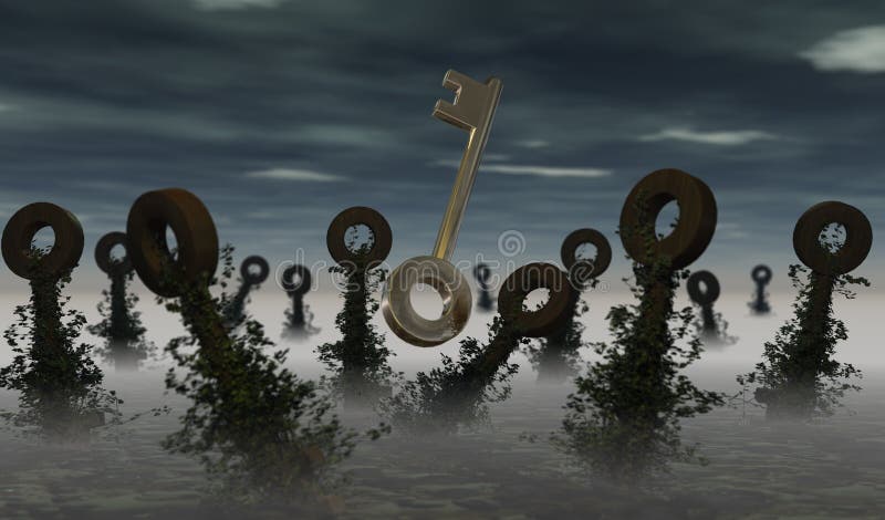 Key element stock illustration. Illustration of element - 73251101