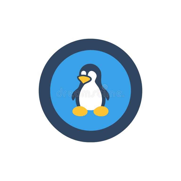 Linux Logo Stock Illustrations – 158 Linux Logo Stock Illustrations ...