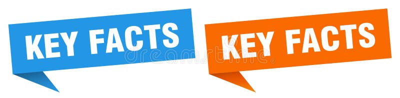 Key Facts Banner. Key Facts Speech Bubble Stock Vector - Illustration ...
