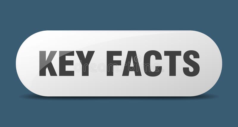 Key Facts Banner. Key Facts Speech Bubble Label Set Stock Vector ...