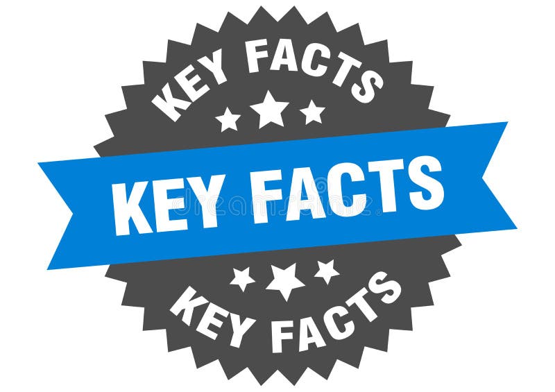 Facts Sign Shows True Information and Data Stock Illustration ...