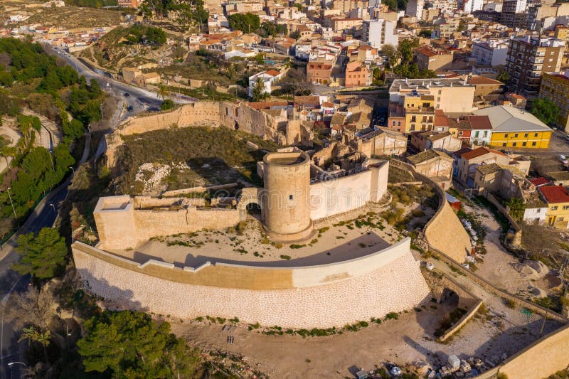 Restored Elda Castle Stock Photos - Free & Royalty-Free Stock Photos ...