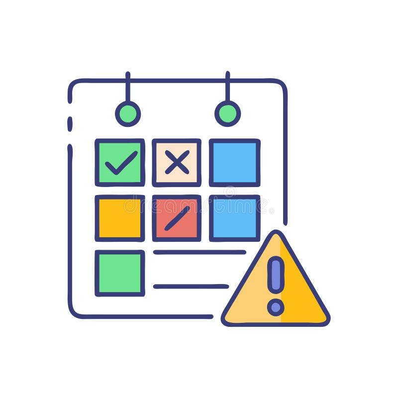 Key Features of Risk Assessment Matrices Stock Vector - Illustration of ...