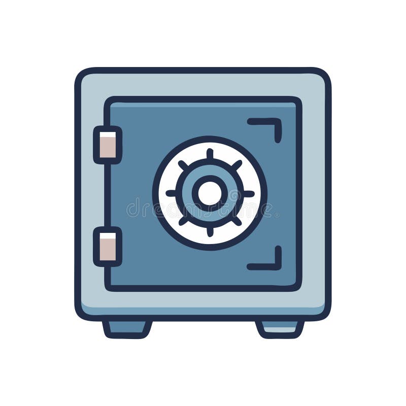 Key Features of Safe Vaults in Finance Stock Vector - Illustration of ...