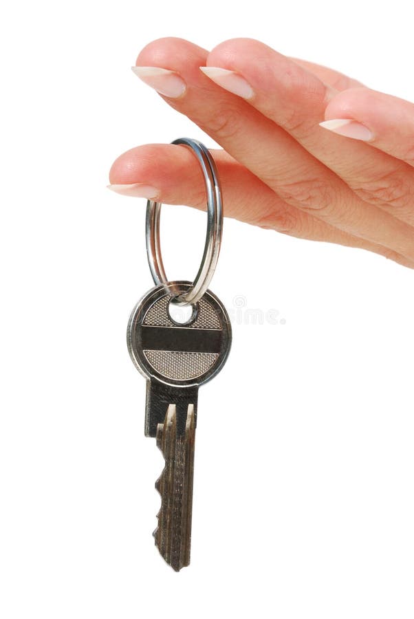Key on finger stock photo. Image of proposal, women, hand - 33369612