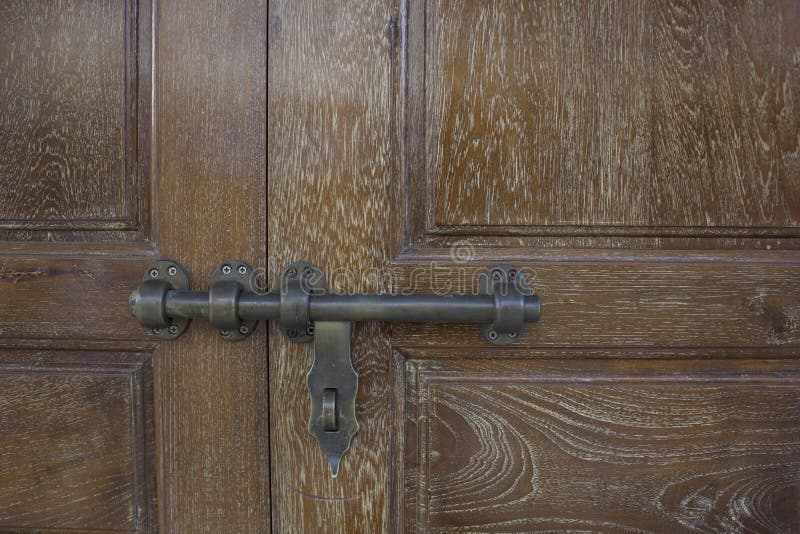 Key Gates Ancient Metallic Door. Stock Image - Image of doorway, wood ...