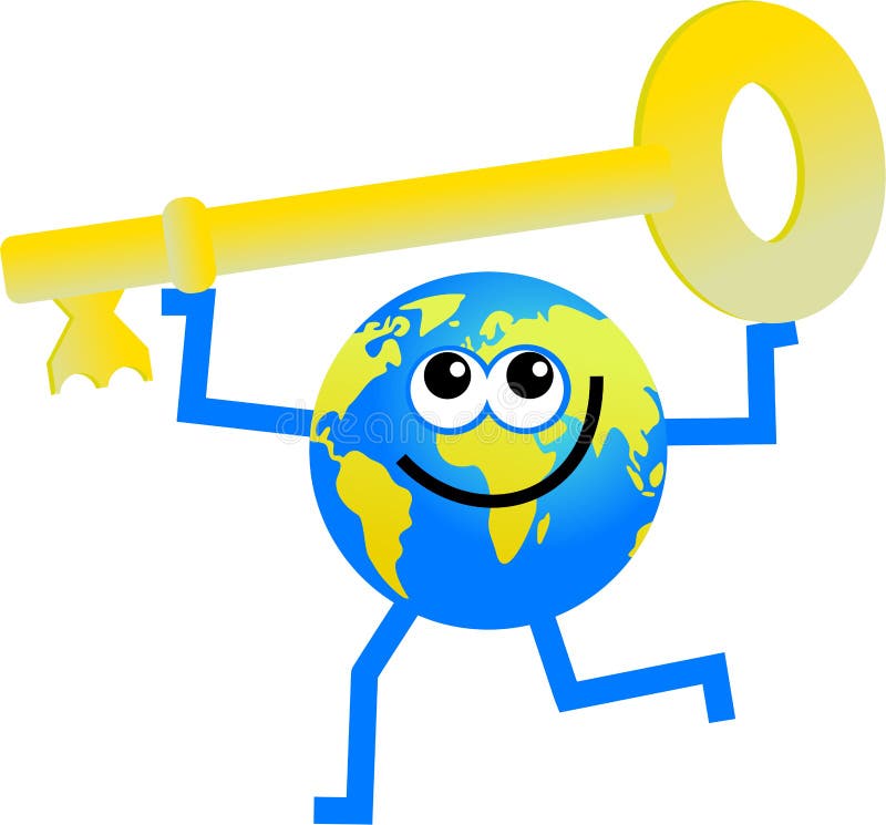 Golden Globe stock illustration. Illustration of maps, clipart - 90283