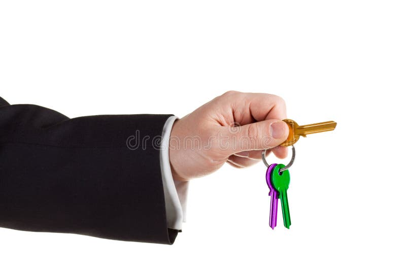 Key in hand stock image. Image of inspiration, house - 18201459