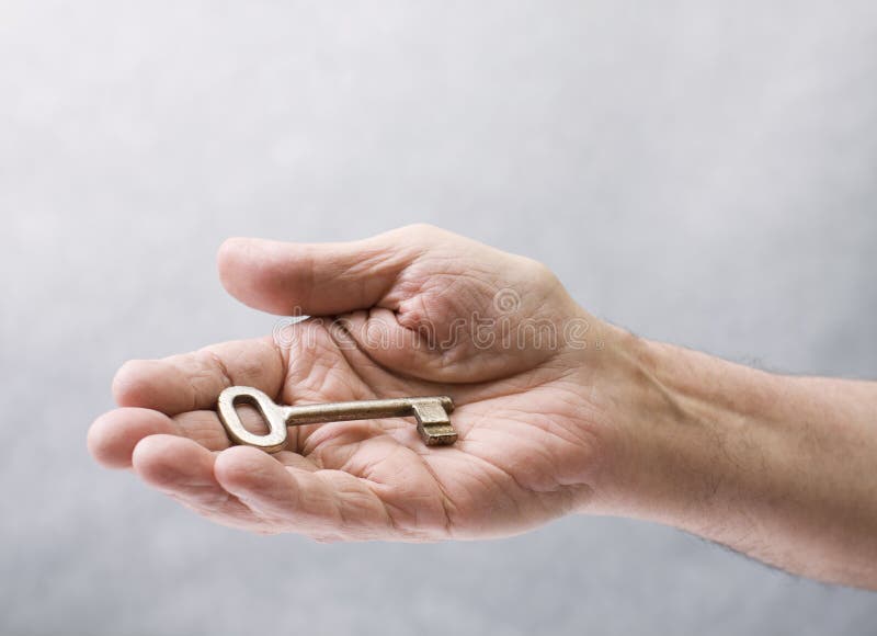 Key in hand stock image. Image of estate, christian, concept - 23628279