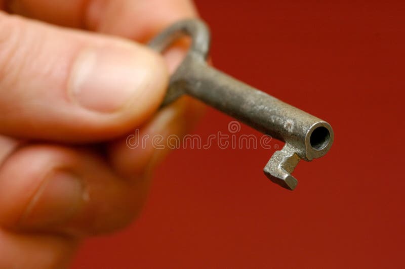 Key Hand 3 stock image. Image of blue, security, secure - 53041