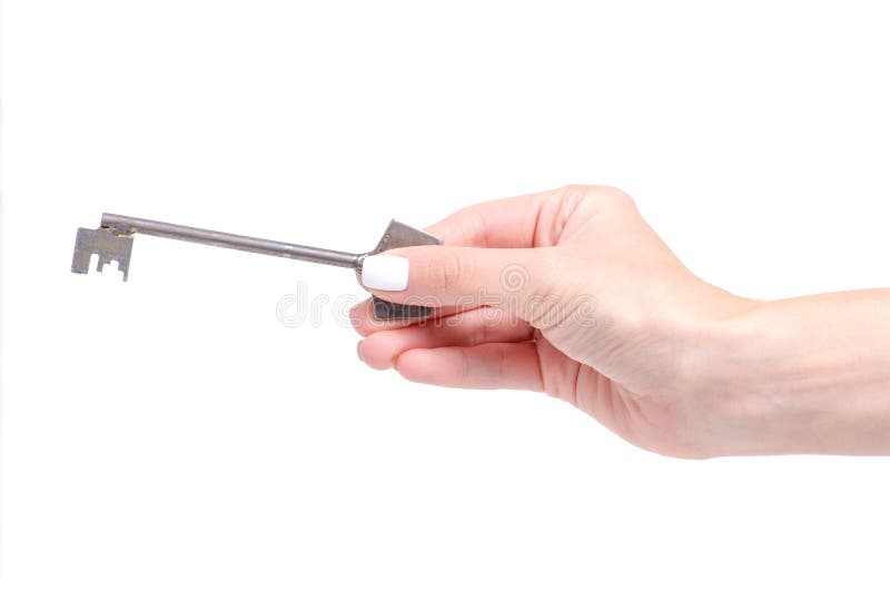Key in hand stock photo. Image of concept, icon, object - 127109302