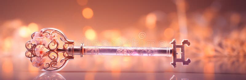 Key Heart, Magic Key, Mystical Key, Heart Lock, Love Concept Stock ...