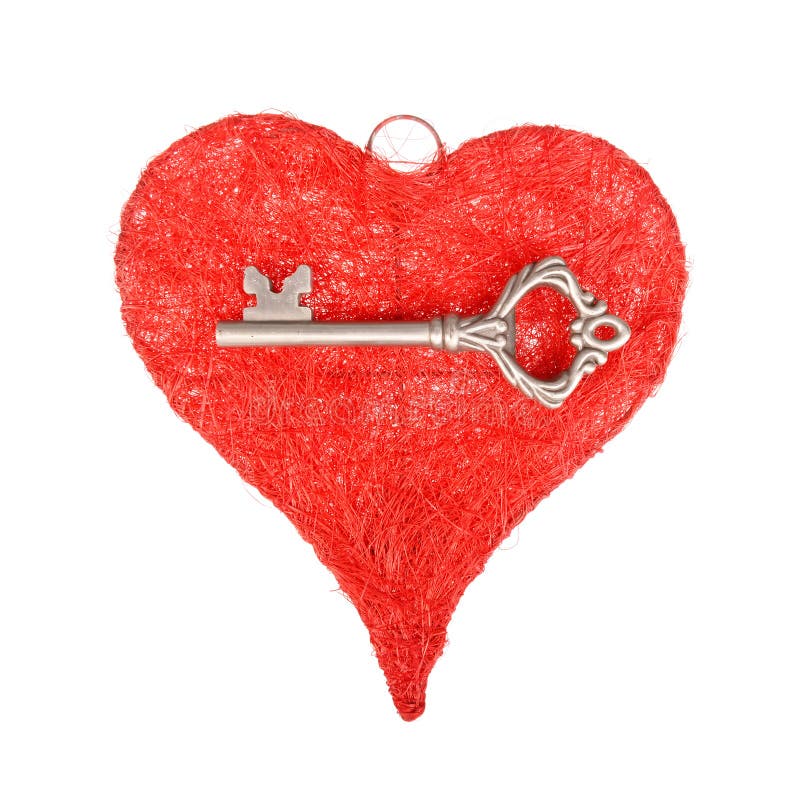 Key and heart stock image. Image of iron, loyalty, romantic - 29890677
