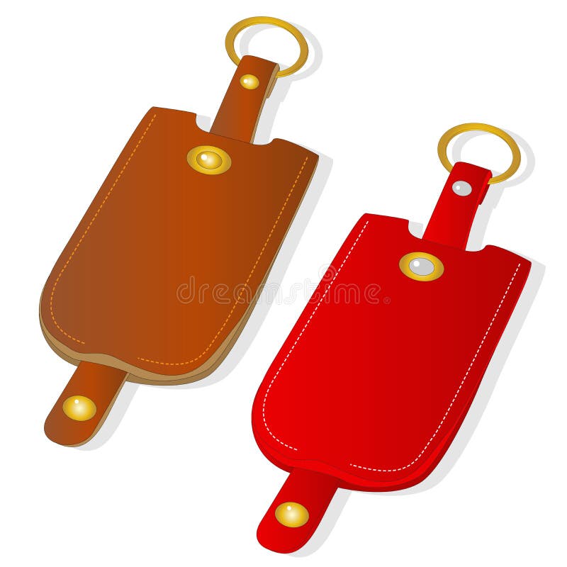 Key Holder Vector Illustration Stock Vector - Illustration of gift ...
