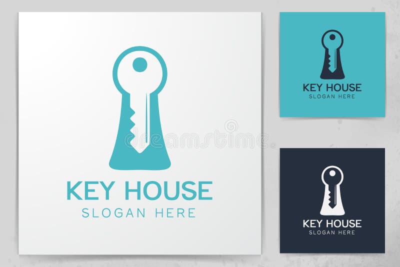 Key Hole, Security Logo Designs Inspiration Isolated on White ...