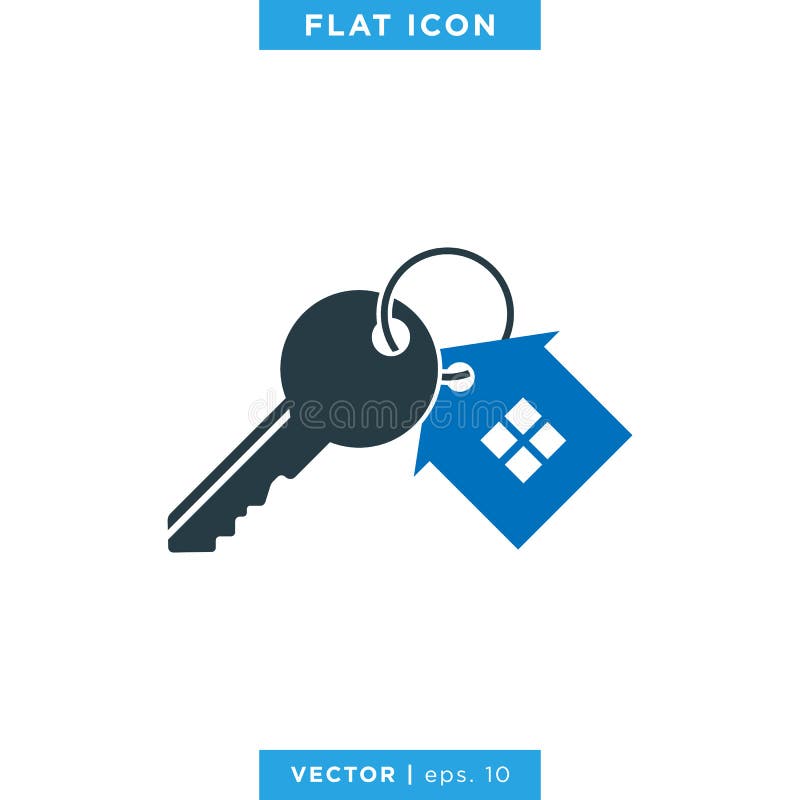 Key Icon Logo Design Template. Stock Vector - Illustration of business ...