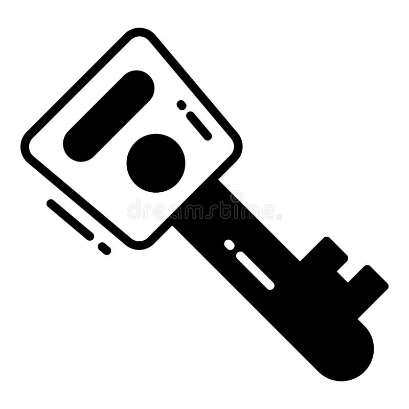 Key Icon, Protection and Security Vector Icons Set Cyber Computer ...