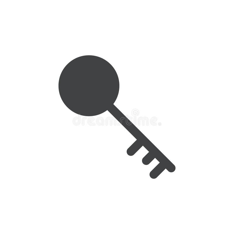 Key Icon Simple Vector Symbol Stock Vector - Illustration of website ...