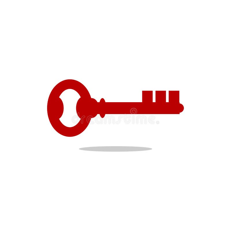 Key Icon Symbol Logo Template Stock Vector - Illustration of privacy ...