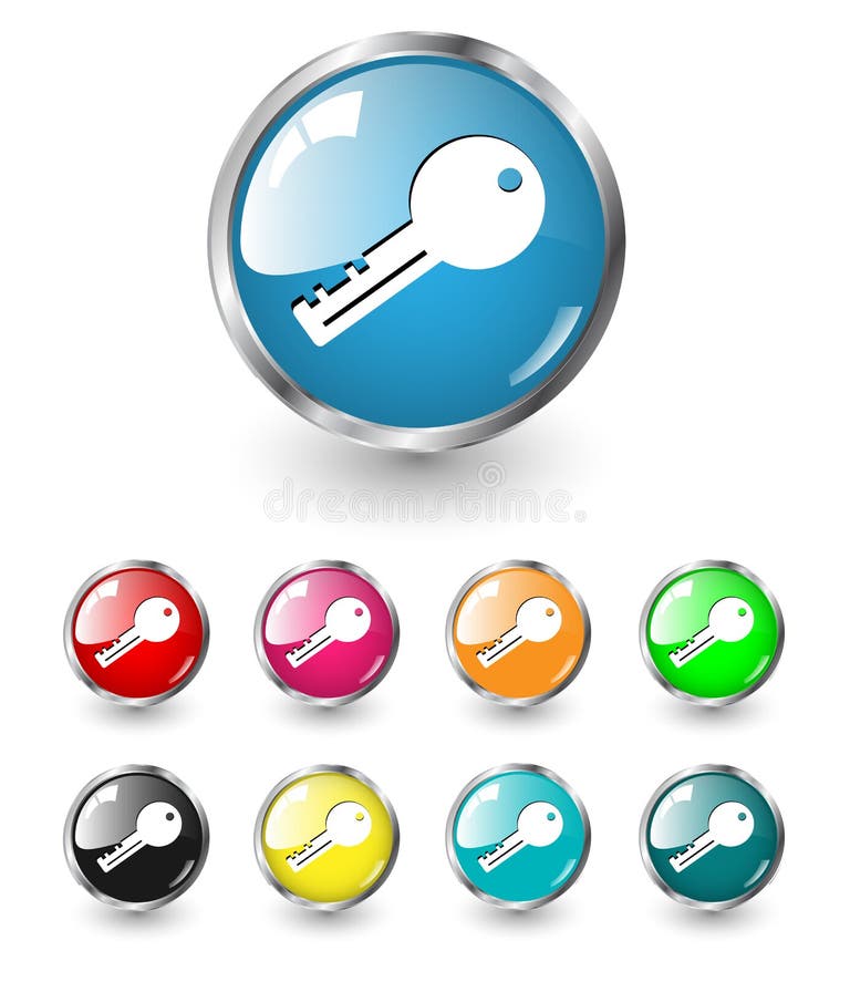 Key Circle Icon Stock Illustrations – 27,376 Key Circle Icon Stock ...