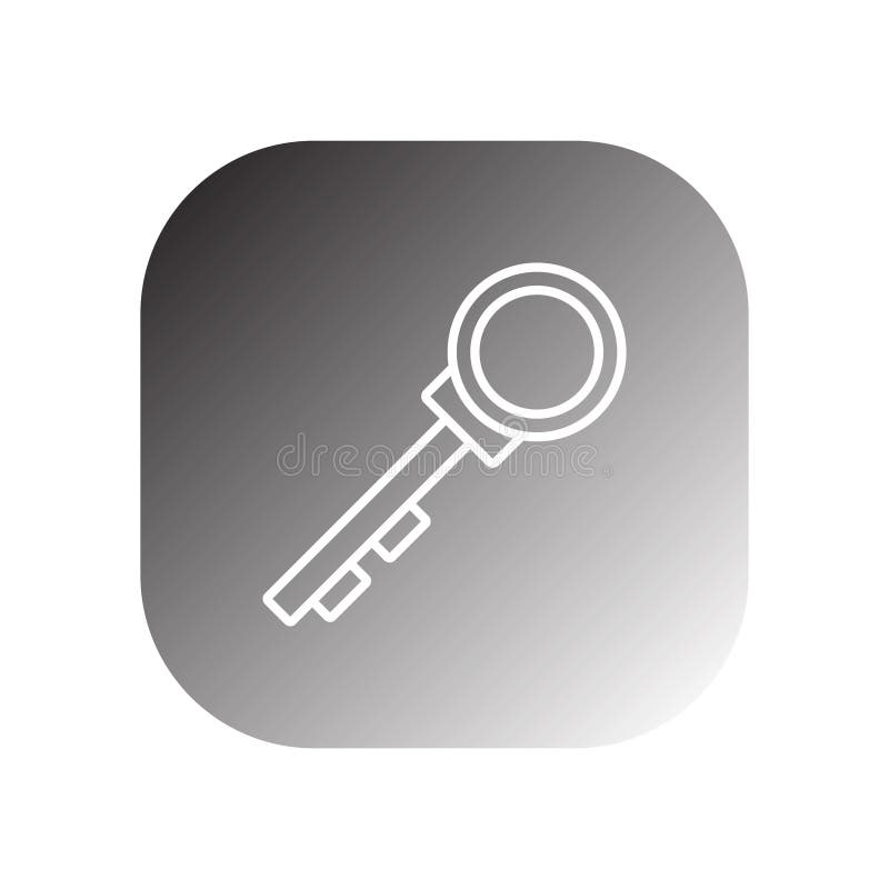 Key icon vector stock vector. Illustration of access - 304363032