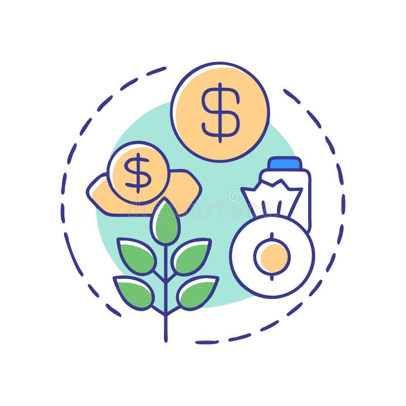 Key Icons for Sustainable Finance Practices Stock Vector - Illustration ...