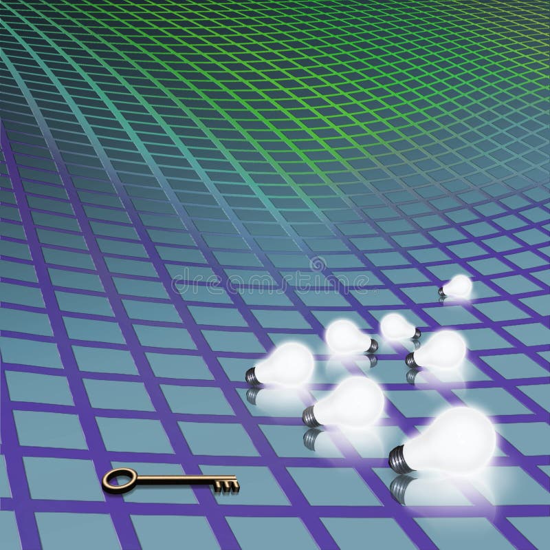 Key Ideas stock illustration. Illustration of idea, energy - 3308026