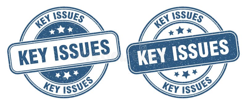 Key Issues Stamp. Key Issues Label. Round Grunge Sign Stock Vector ...