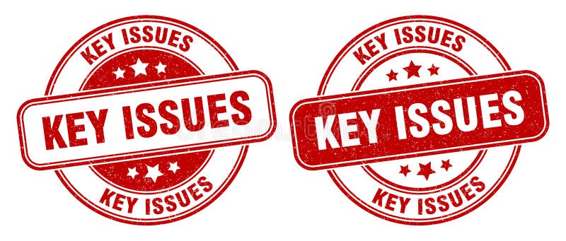 Key Issues Stamp. Key Issues Label. Round Grunge Sign Stock Vector ...