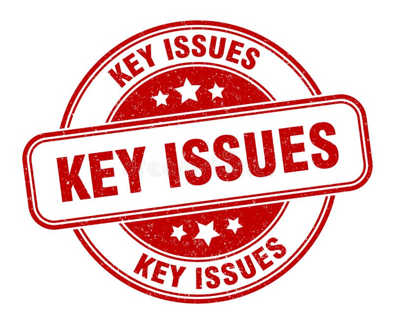 Key Issues Stamp. Key Issues Round Grunge Sign Stock Vector ...