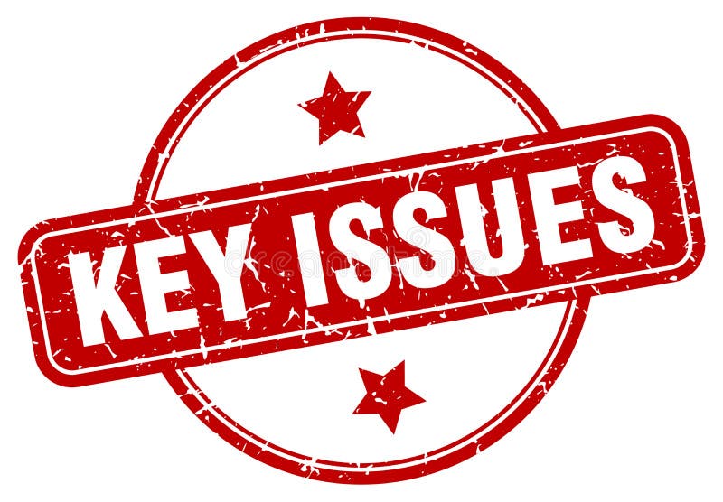 Key Issues Stamp. Key Issues Round Grunge Sign Stock Vector ...