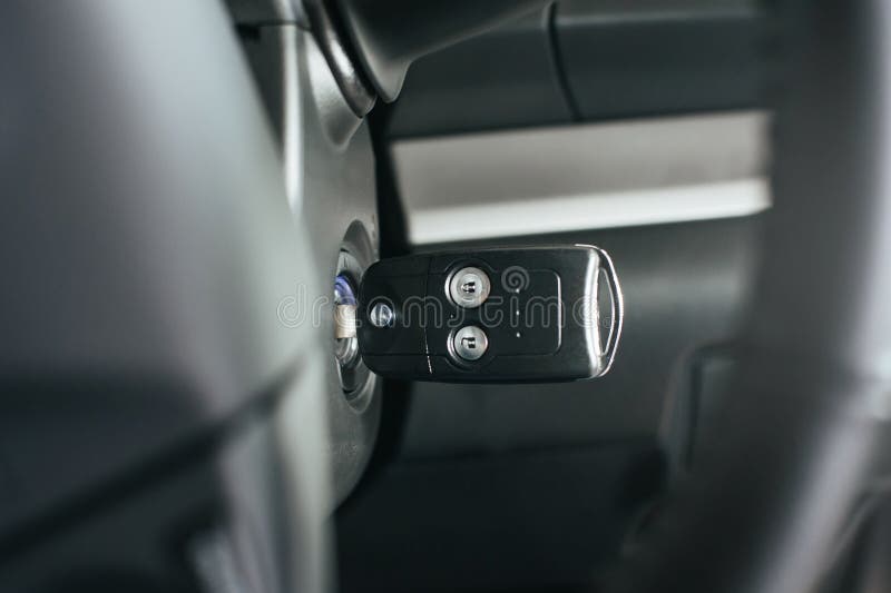 Key in the key hole stock image. Image of keys, slot - 30987401