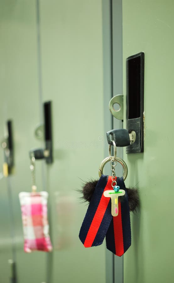 Key and keychain stock photo. Image of locker, lock - 209775132