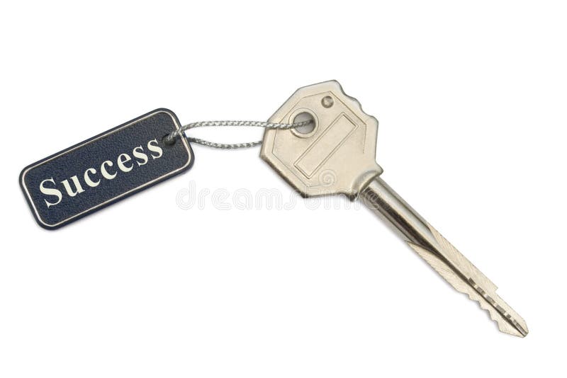 Key to success stock image. Image of achievement, steel - 15109597