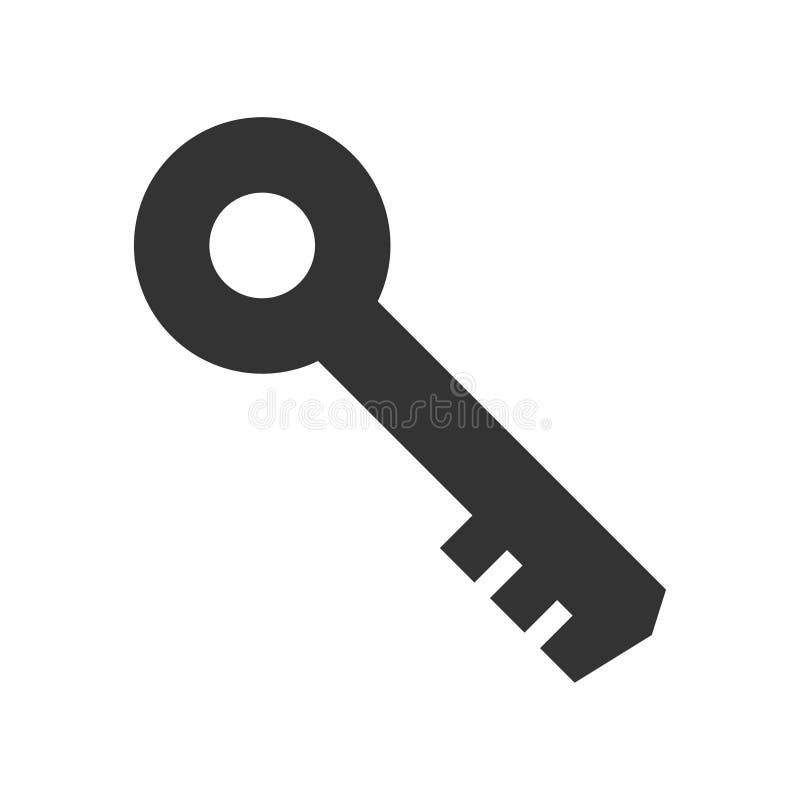 Key Lock Icon stock vector. Illustration of graphic - 174927933