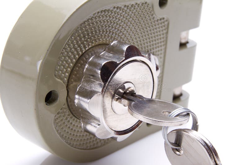 Lock and key stock photo. Image of safety, safe, home - 8089266