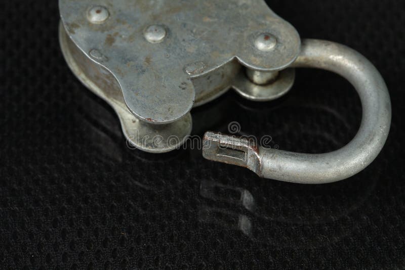 Key lock scene. stock photo. Image of broken, steel - 106988492