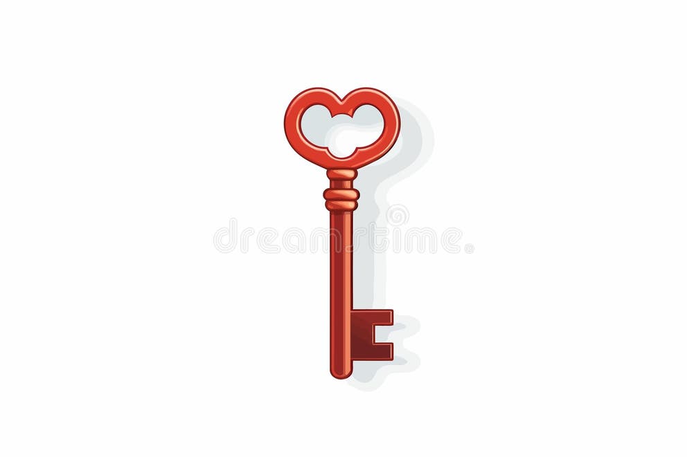 Key and Lock Vector Flat Minimalistic Isolated Vector Style ...