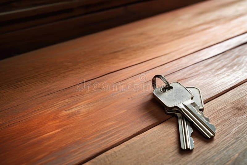 Key and Lock on a Wooden Table Stock Image - Image of lock, vintage ...