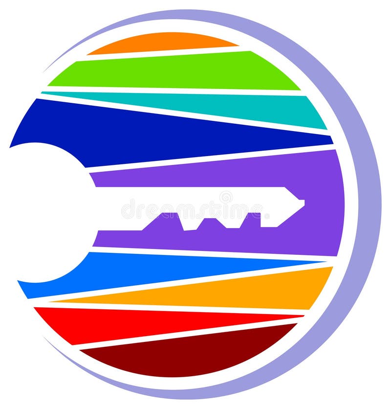 Key logo stock vector. Illustration of planet, private - 22370819