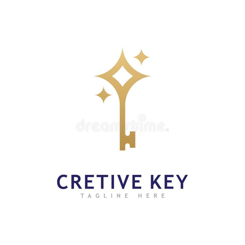 Key Logo Creative Concept Vector. Security Logo Symbol Stock Vector ...