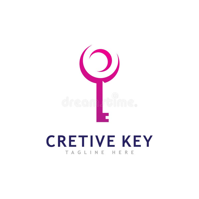 Key Logo Creative Concept Vector. Security Logo Symbol Stock Vector ...