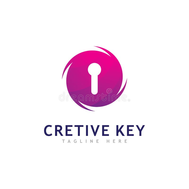 Key Logo Creative Concept Vector. Security Logo Symbol Stock Vector ...