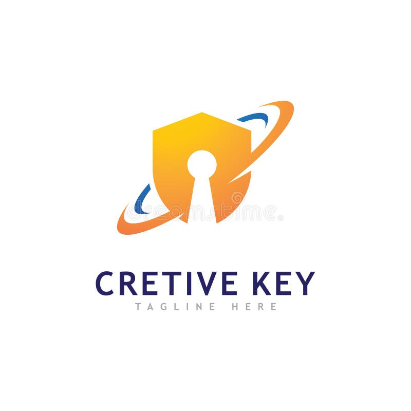 Key Logo Creative Concept Vector. Security Logo Symbol Stock Vector ...