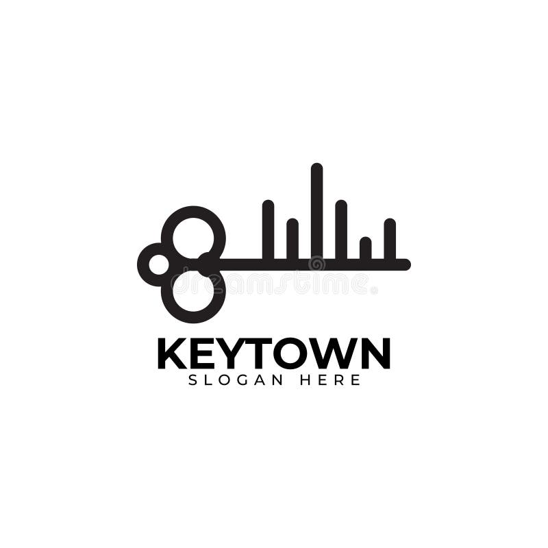 Key Logo Design Template Vector Isolated Illustration Stock Vector ...
