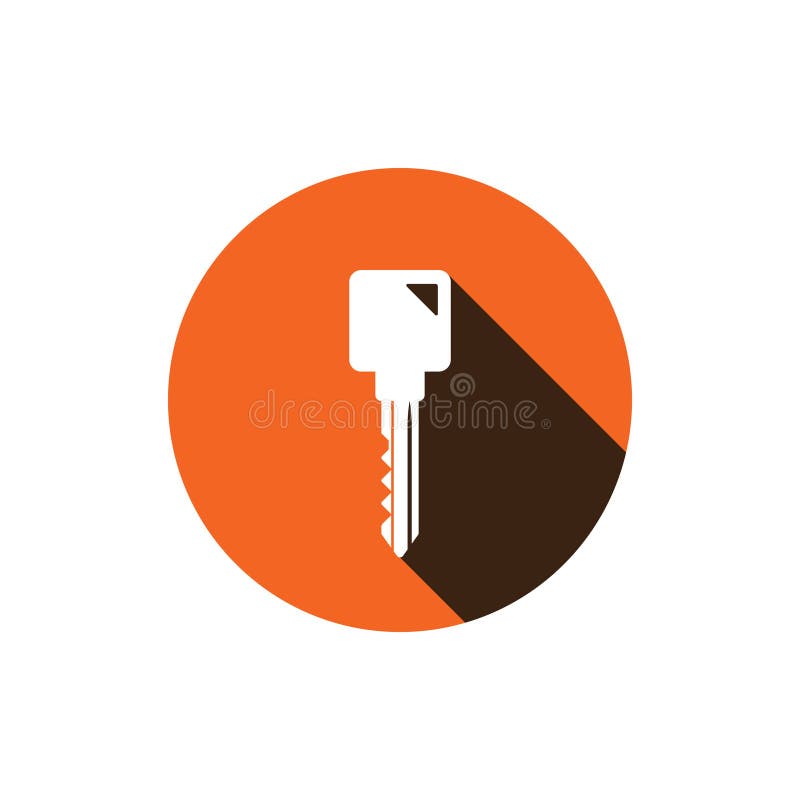 Key logo or icon stock illustration. Illustration of graphic - 335480476