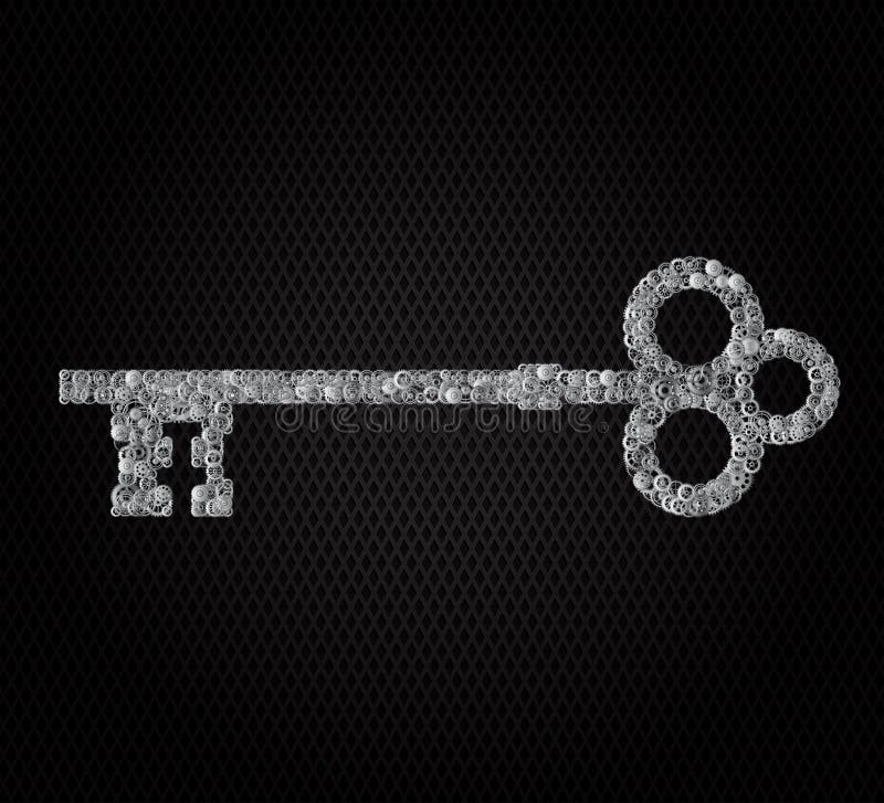 Key stock vector. Illustration of entrance, engineering - 30930356