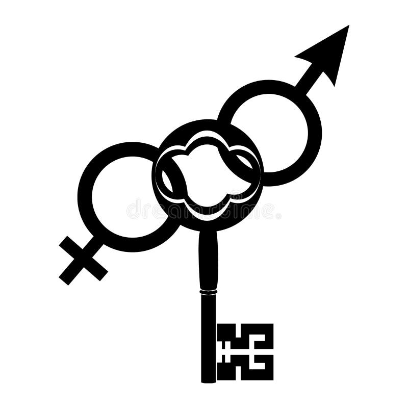 Key Man Woman Simple Icon Stock Illustrations – 112 Key Man Woman ...