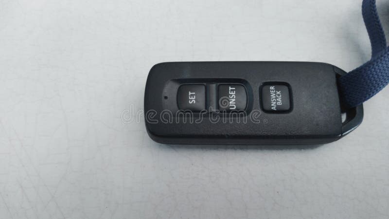 The Key of Motorcycle Using Remote Stock Image - Image of smartphone ...